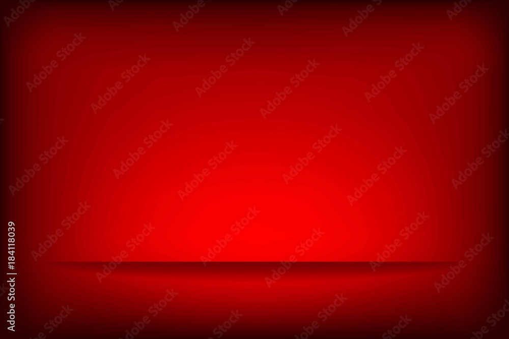 Abstract red blur color gradient background for graphic design with ...