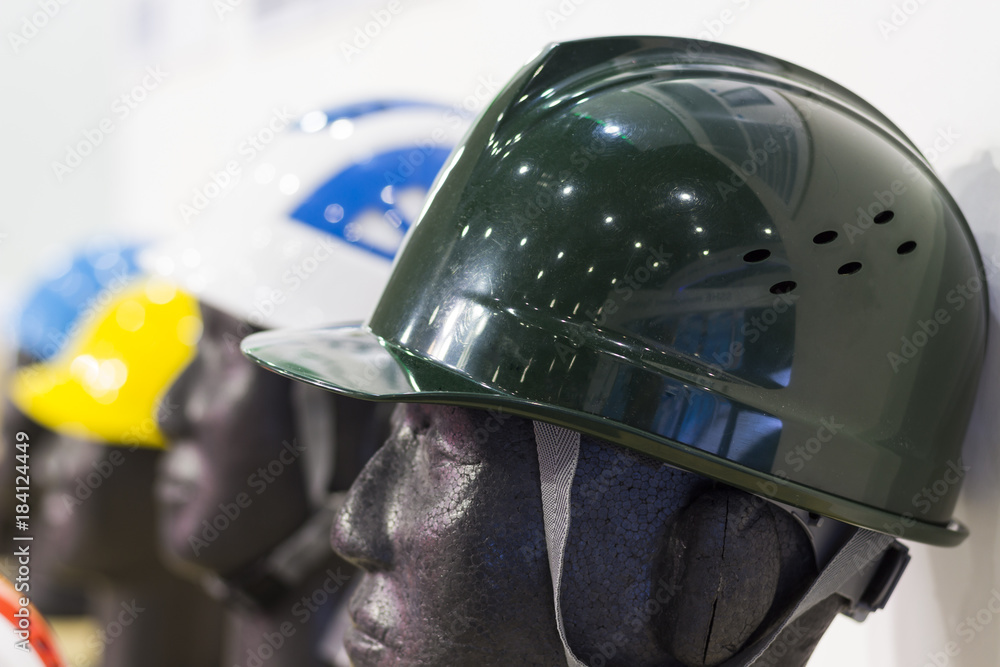 mannequins with Safety helmet ;Personel Protection Equipment PPE ...