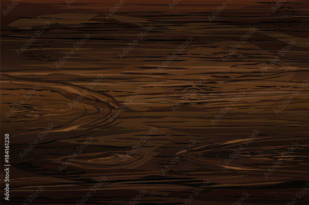 Texture of dark wood crust as a natural background. Vector. Empty Stock ...