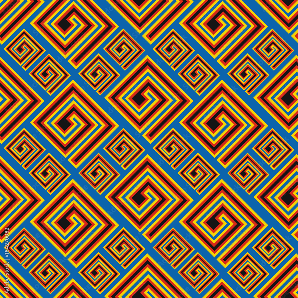 70s Patterns Fabric