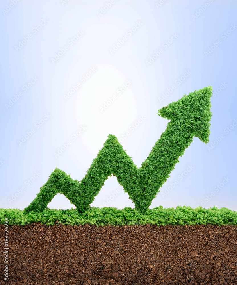 Growth and development concept Stock Photo | Adobe Stock