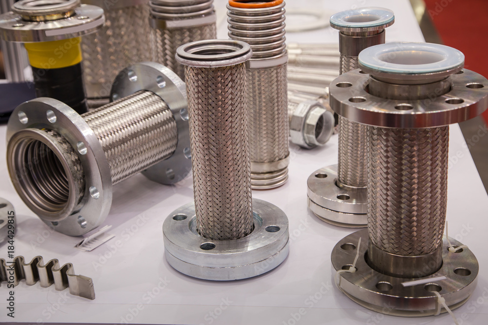 Stainless steel flexible hose for plumbing and industrial chemicals ...