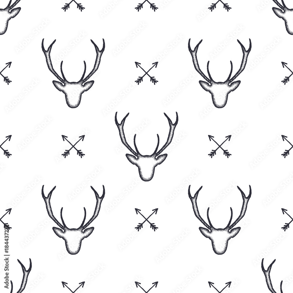 Deer Head Pattern