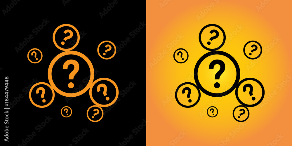 question mark design Stock Vector | Adobe Stock