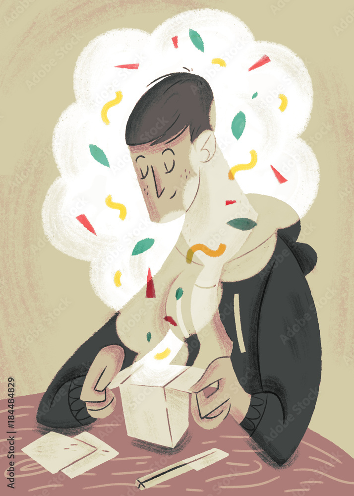 Takeout Stock Illustration | Adobe Stock