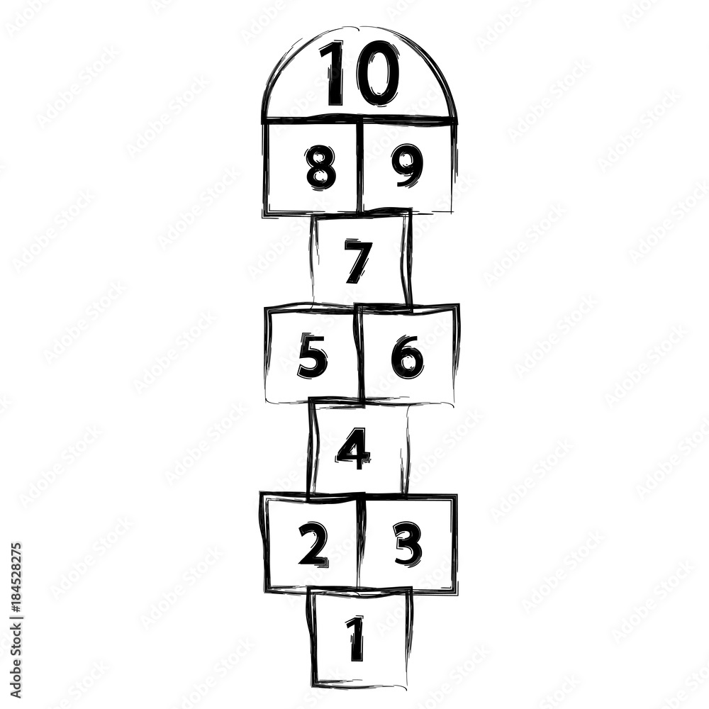 Hopscotch Clipart
