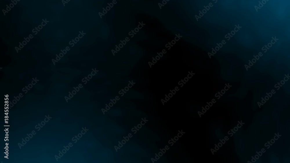 Abstract dark blue background animation with moving shapes as texture ...