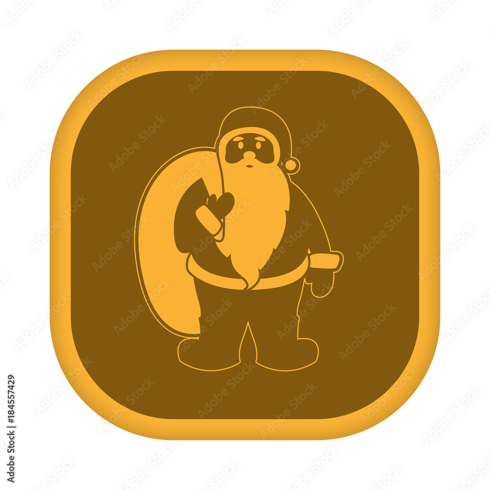 App Icon gelb - Nikolaus Stock-Vektorgrafik | Adobe Stock