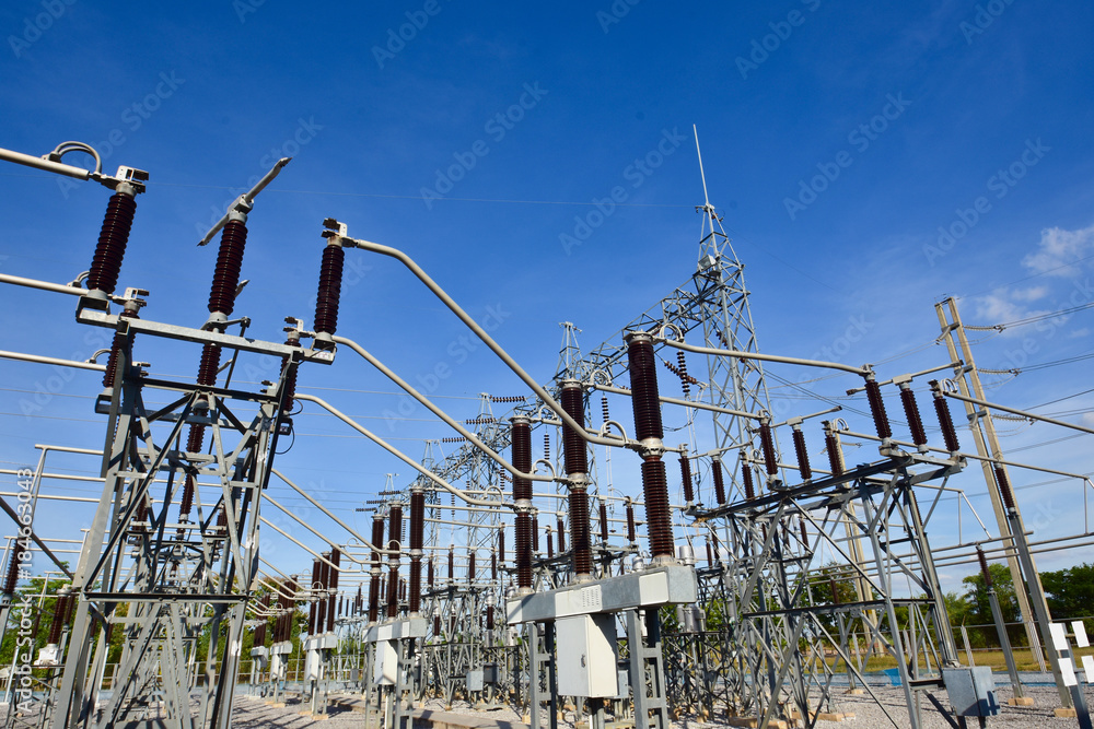 Main Power Plant Energy ideas And energy saving Stock Photo | Adobe Stock