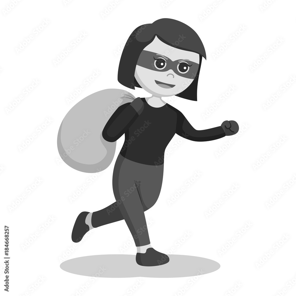 Female Thief Clipart