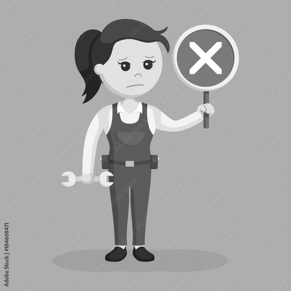 Girl Mechanics Signs