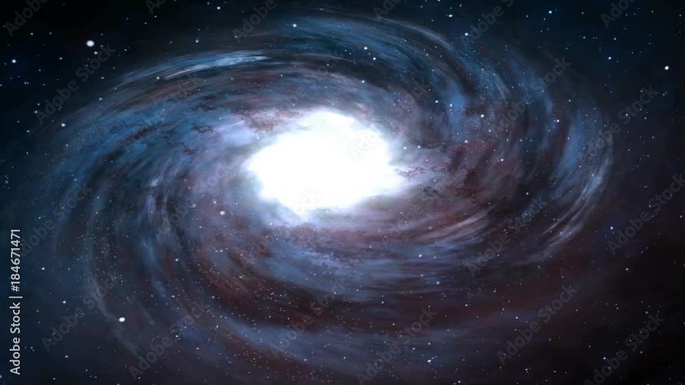 Video Stock Galaxy Nebula The Galaxy motion graphics file contains a ...