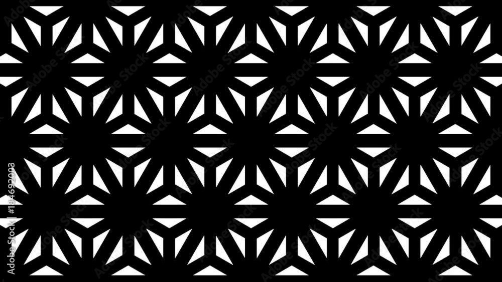 Beautiful Triangle Pattern Animation, Perfect for transitions between 2 ...