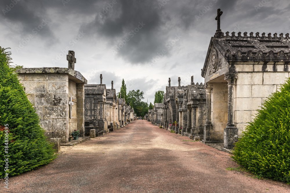 French Cemetery Stock Photo | Adobe Stock