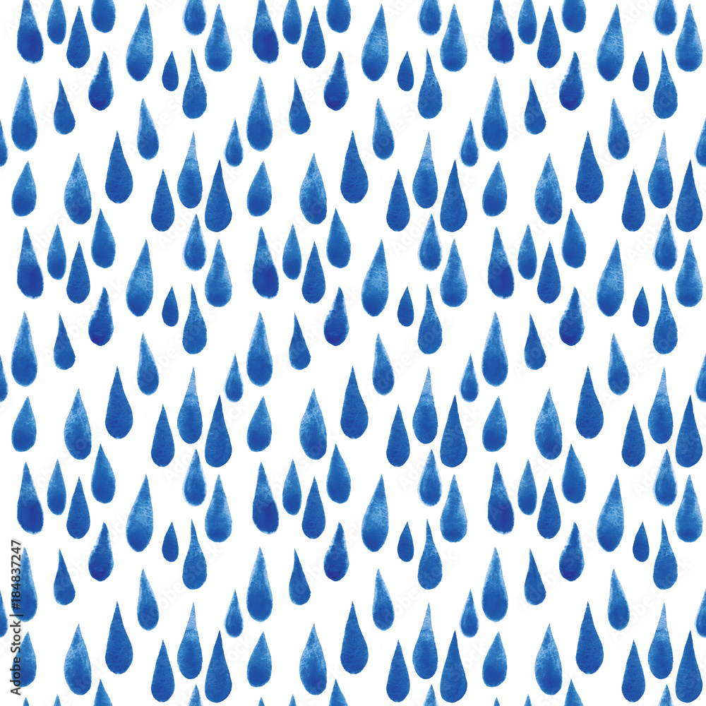 Rain Pattern Stock 일러스트레이션 | Adobe Stock
