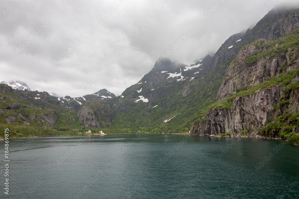 The magnificent Trollfjorden in Lofoten/Vesteralen, Norway ...