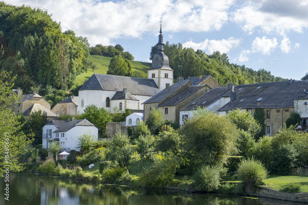 Village Chassepierre. Les plus beaux villages de Wallonie Stock Photo ...