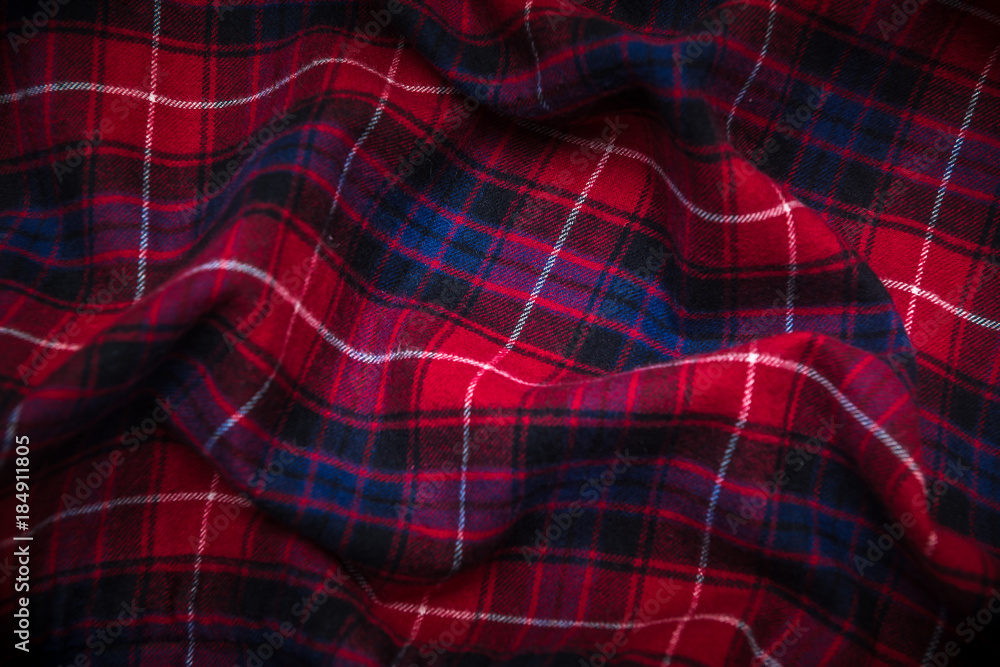 Close-up background of plaid Stock Photo | Adobe Stock