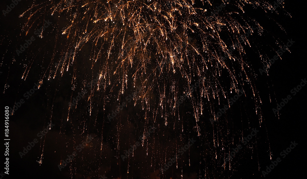 Firework holiday background. Stock Photo | Adobe Stock