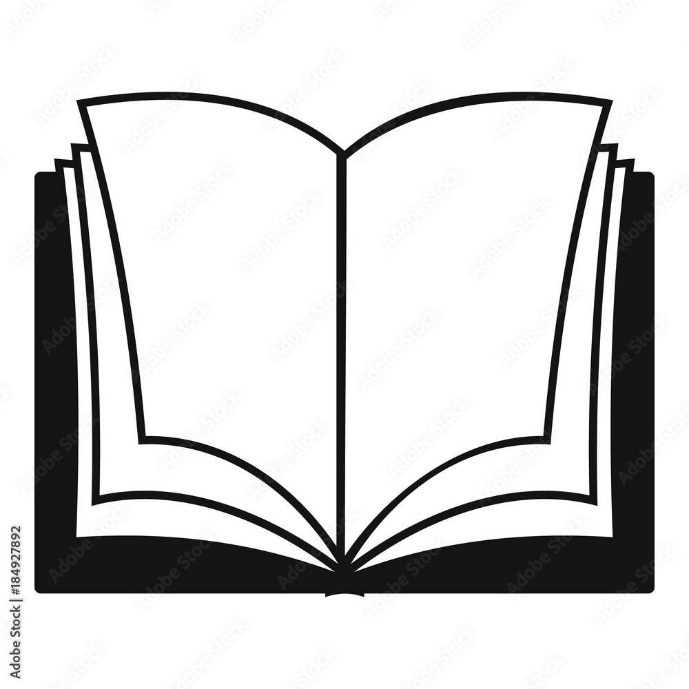 Open Dictionary Clipart