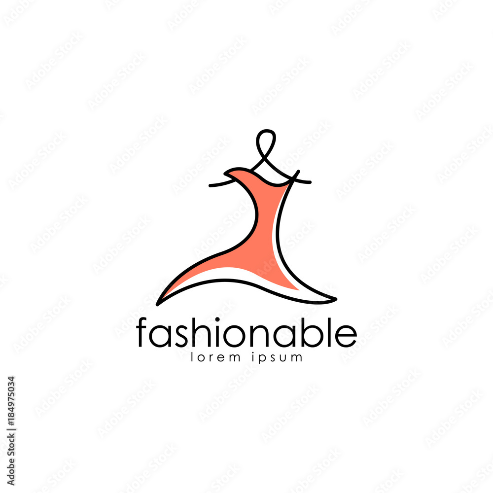 Fashion Logo Stock Vector | Adobe Stock