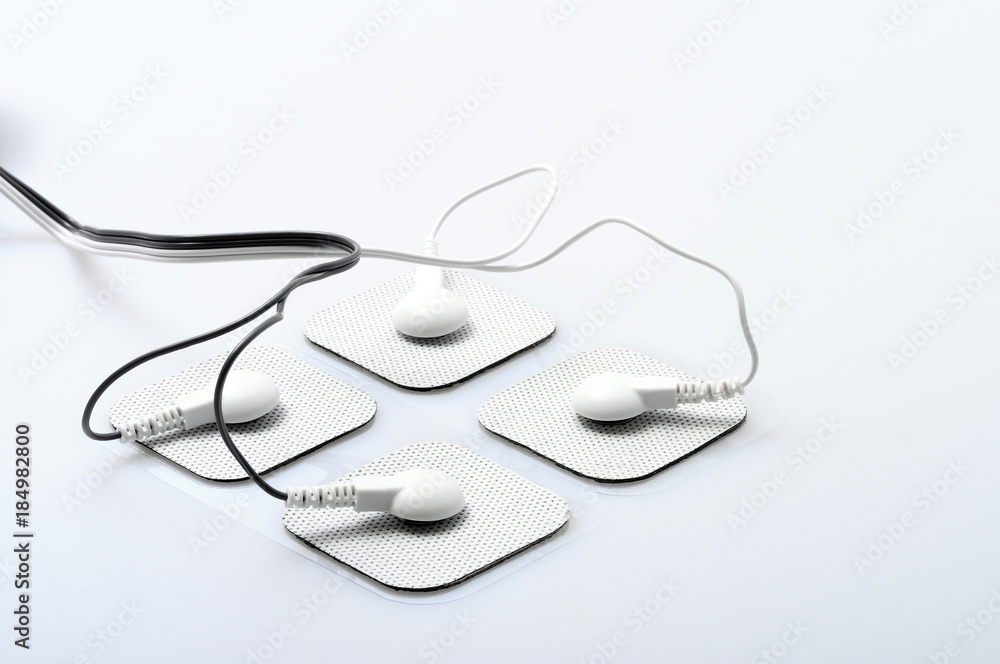 electrodes and electrical stimulation device Stock Photo | Adobe Stock