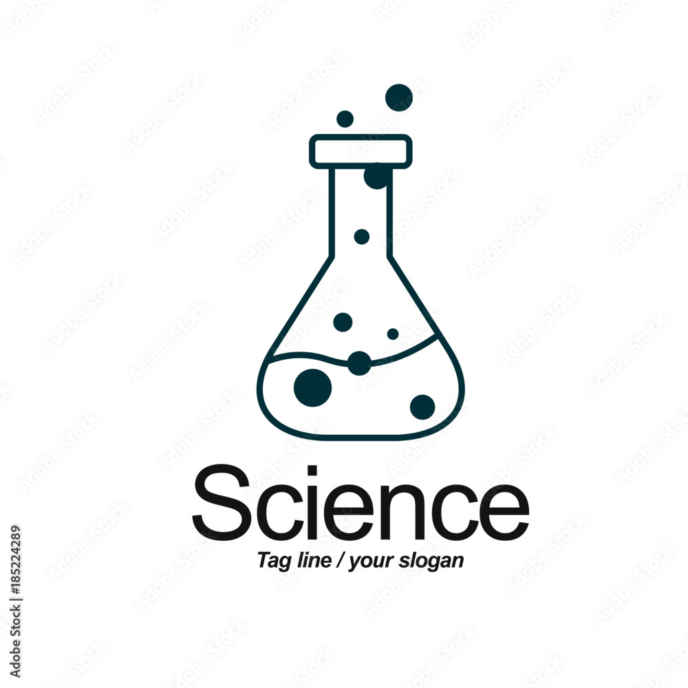 Science Logo Stock Images Stock Vector | Adobe Stock