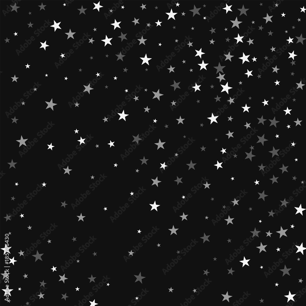 Random falling stars. Random scatter with random falling stars on black ...