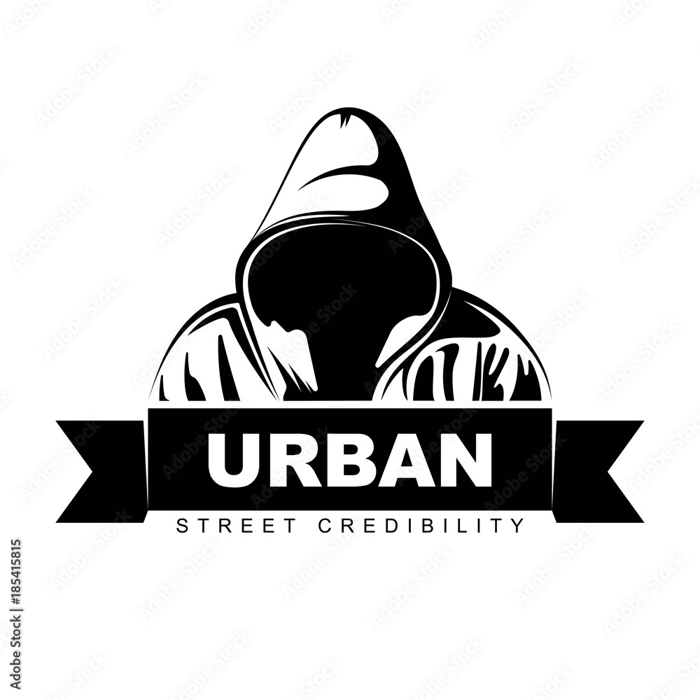 Man in hoodie. Stock Vector | Adobe Stock