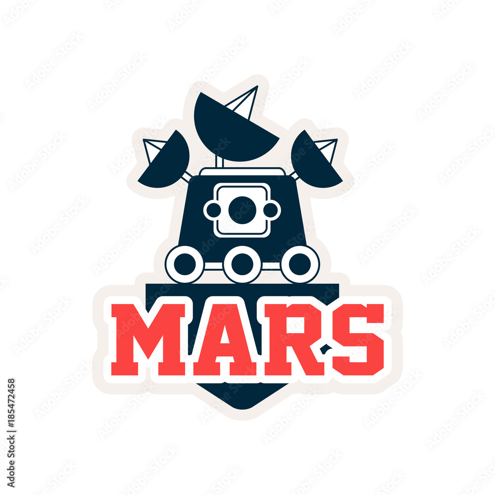 Mars Rover Badge