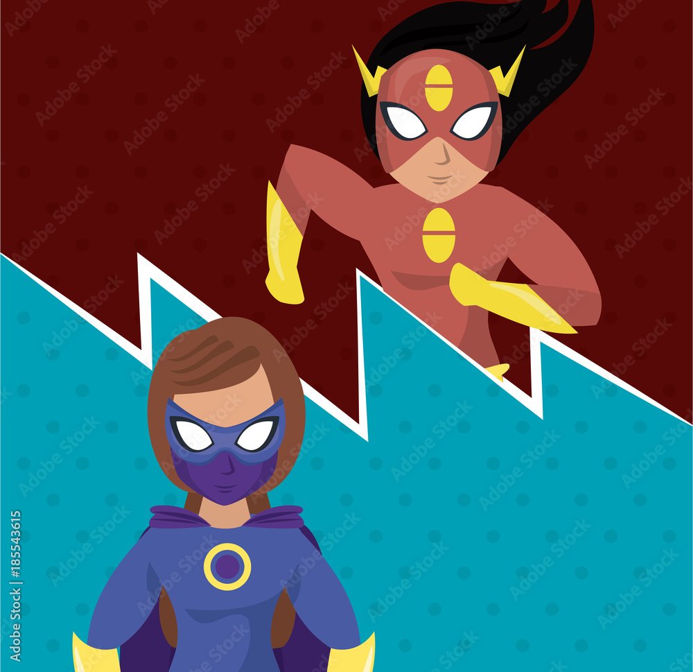 Superhero Graphic Design