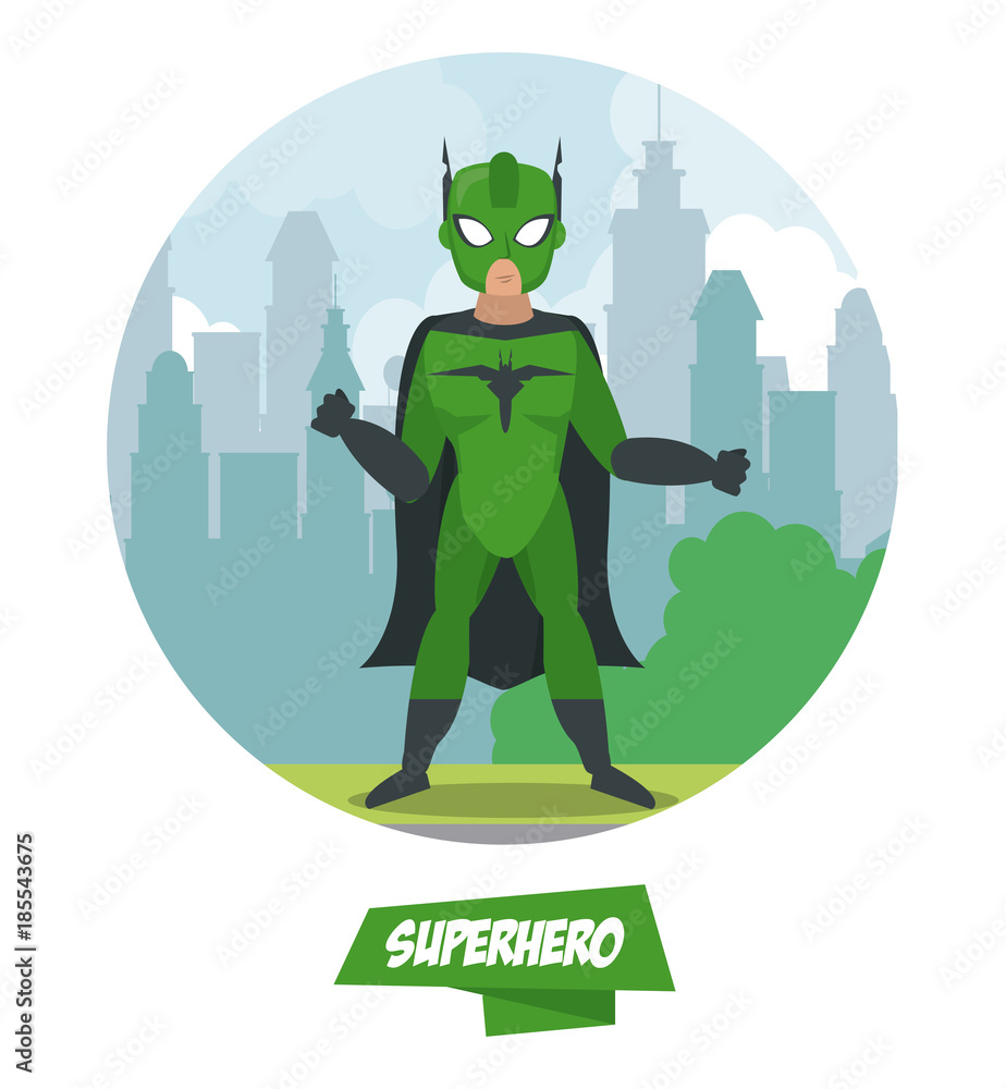 Superhero Graphic Design