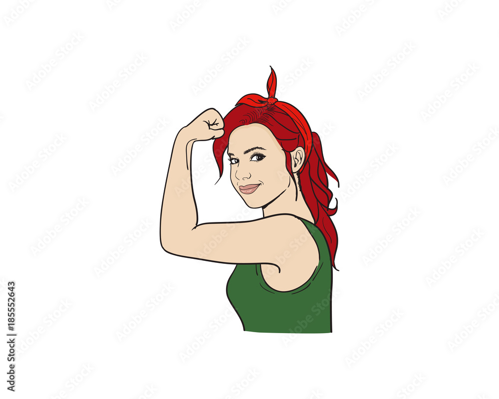 We Can Do It Classical American Symbol Of Female Power Strong Women