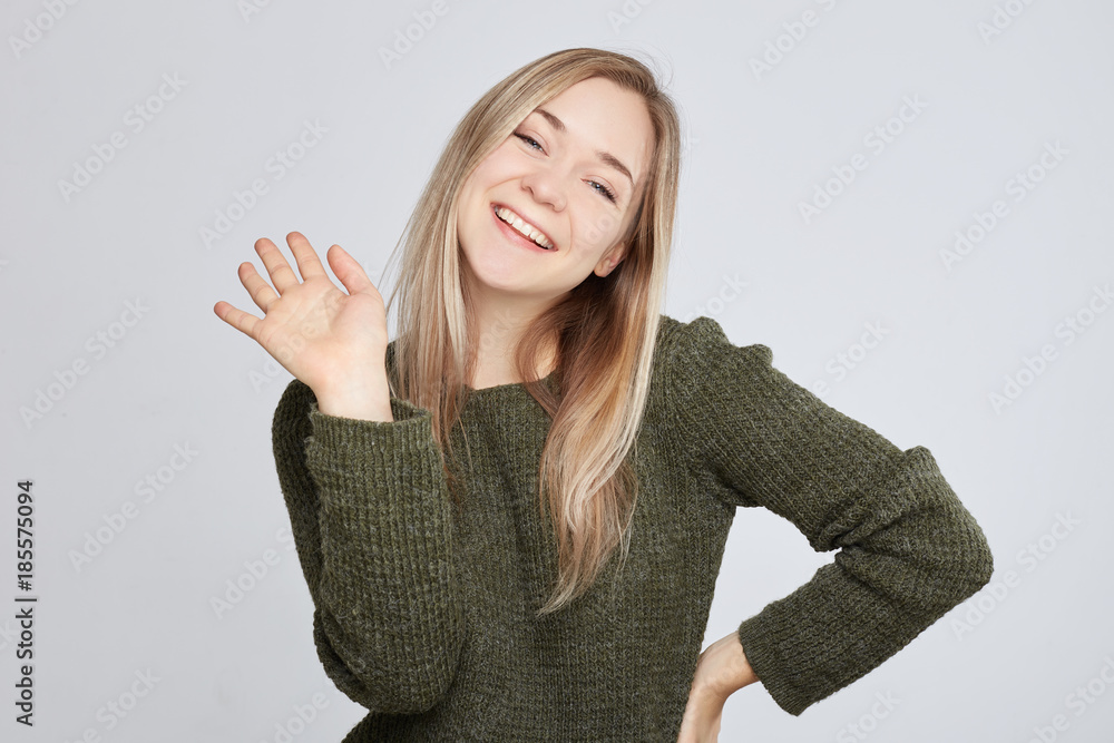 Positive human emotions, facial expressions, feelings, attitude and ...