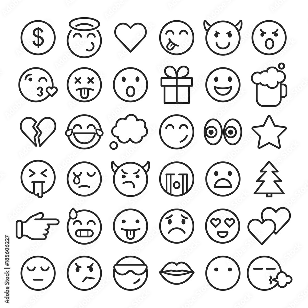 Texting Symbols Faces