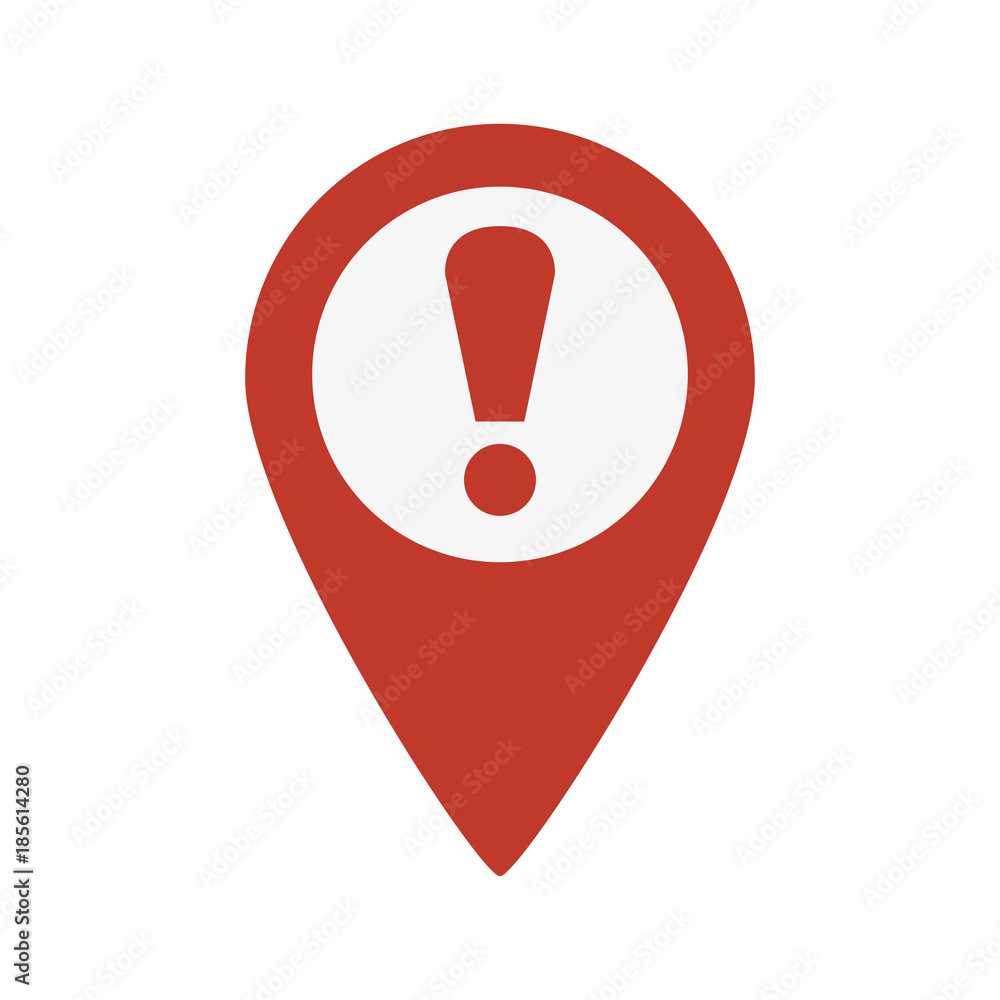 Pointer Attention sign icon Stock Vector | Adobe Stock