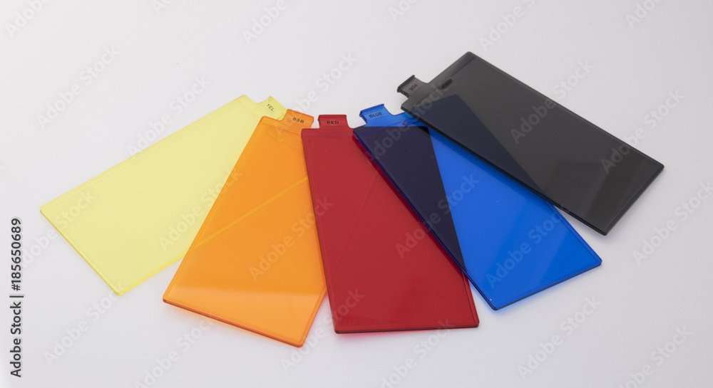Filtros de colores. Filtros para acoplar al flash y obtener luz ...