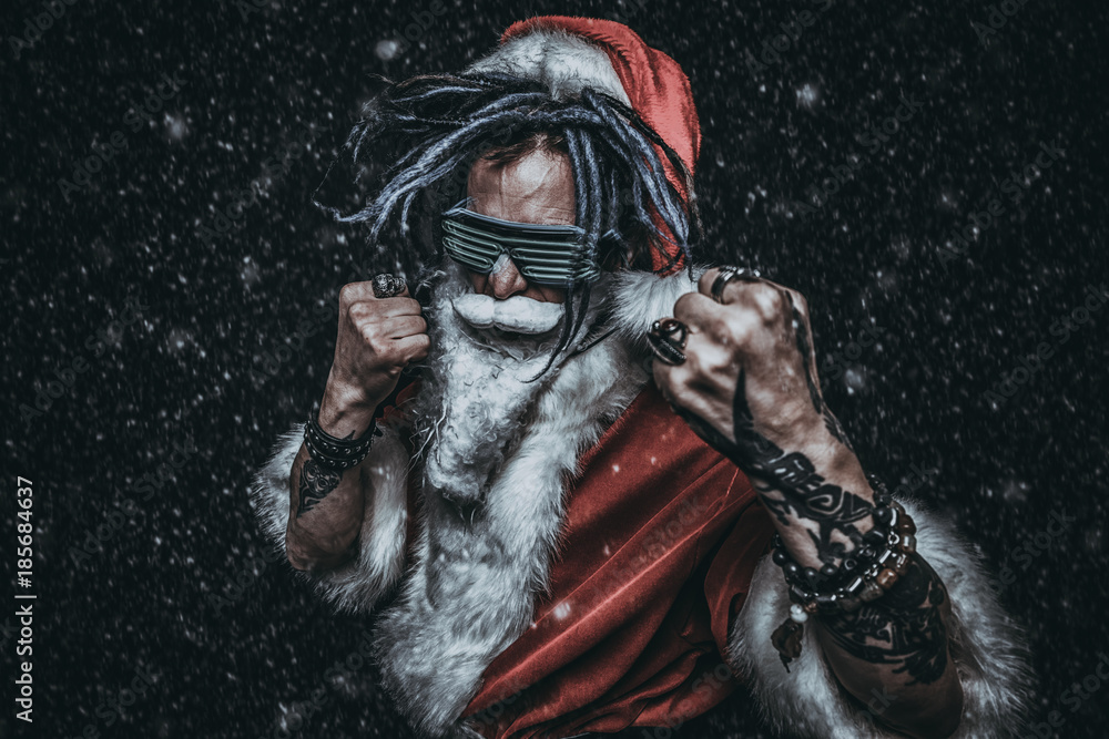 Badder Santa Wallpaper