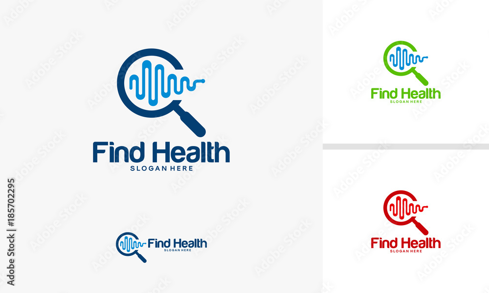 Find Health logo designs concept, Health Research logo template vector ...