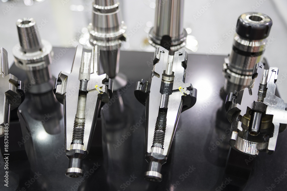 Cross Section of tool holder Stock Photo | Adobe Stock