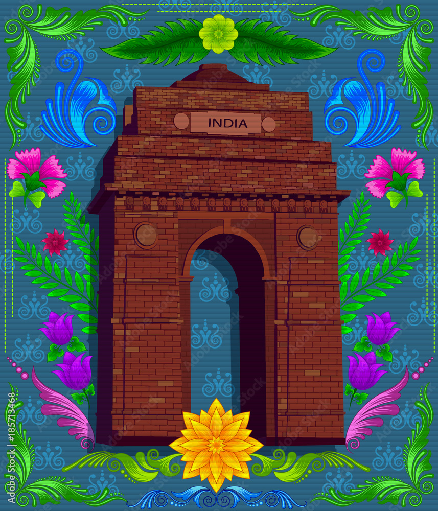 India Gate Painting