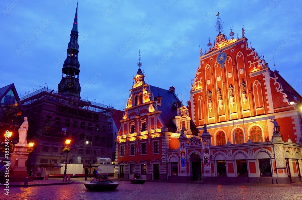 ラトビアのリガの街並み Stock Photo | Adobe Stock