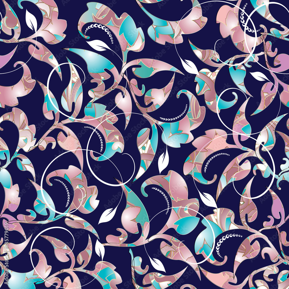 Light Pink Victorian Background