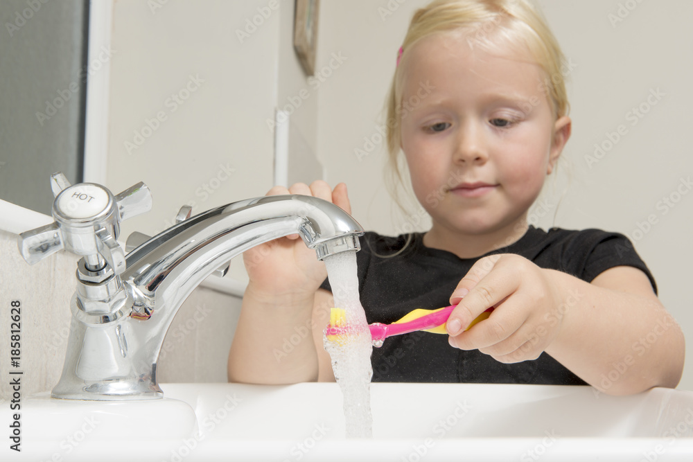 Toothbrush Under Water