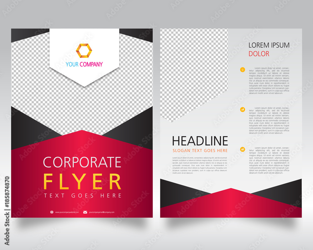 Business-brochure-template-flyers-design-template-company profile ...