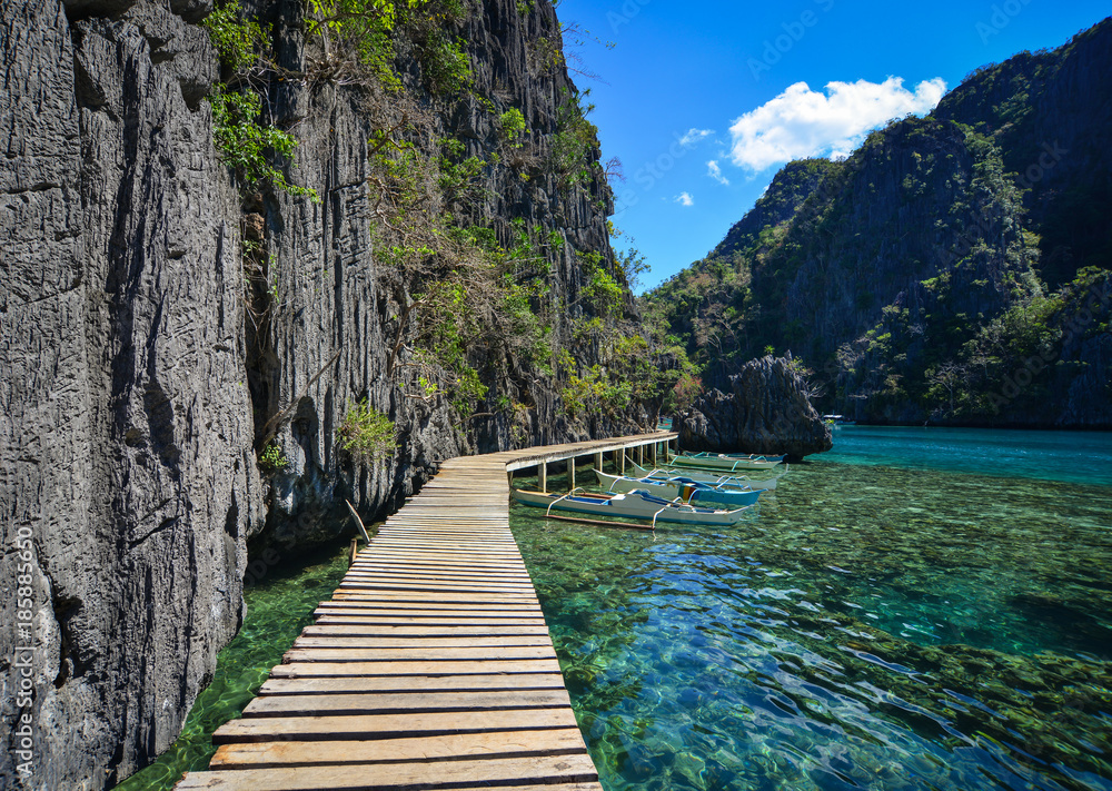 Seascape of Coron Islands, Philippines Stock Photo | Adobe Stock