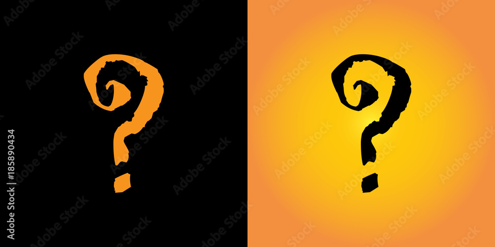 question mark design Stock Vector | Adobe Stock