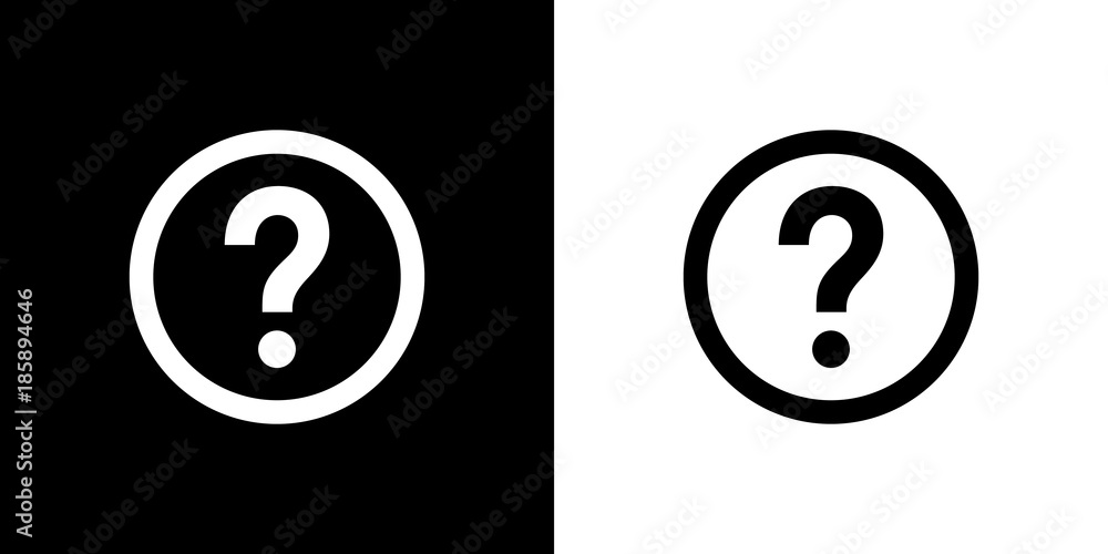 question mark design Stock Vector | Adobe Stock