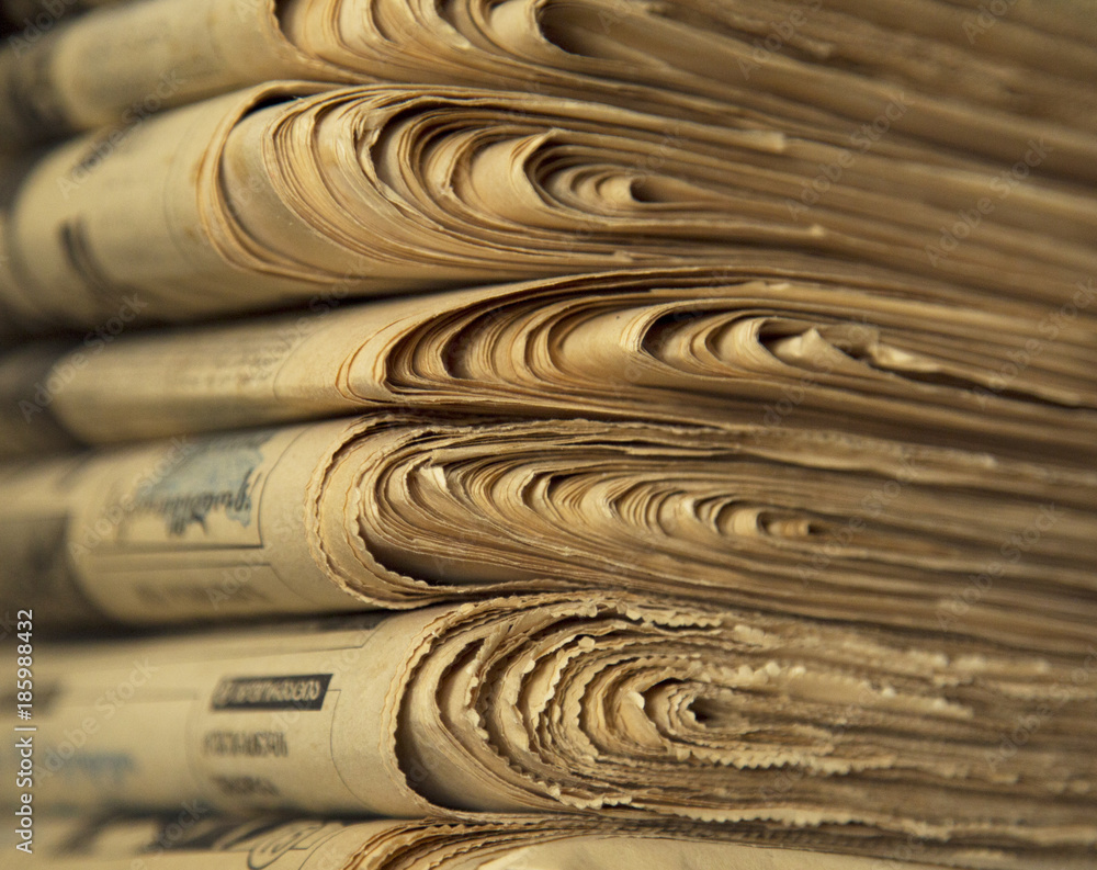 vintage newspaper background Stock Photo | Adobe Stock