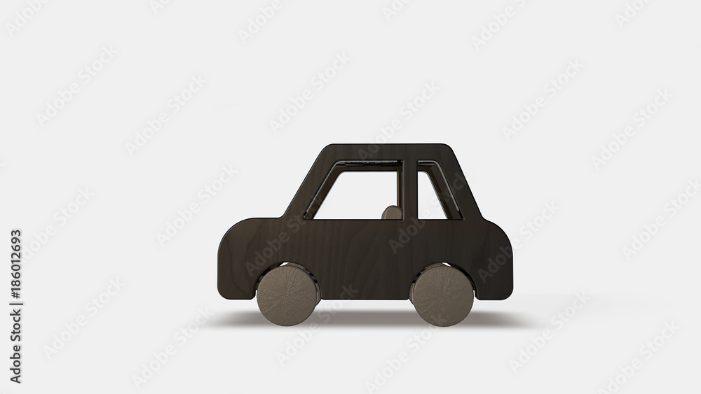 Toy Car Side View